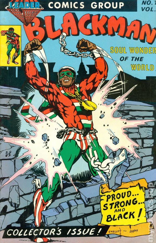 Blackman #1 (1971,1981) - Black Comix Universe